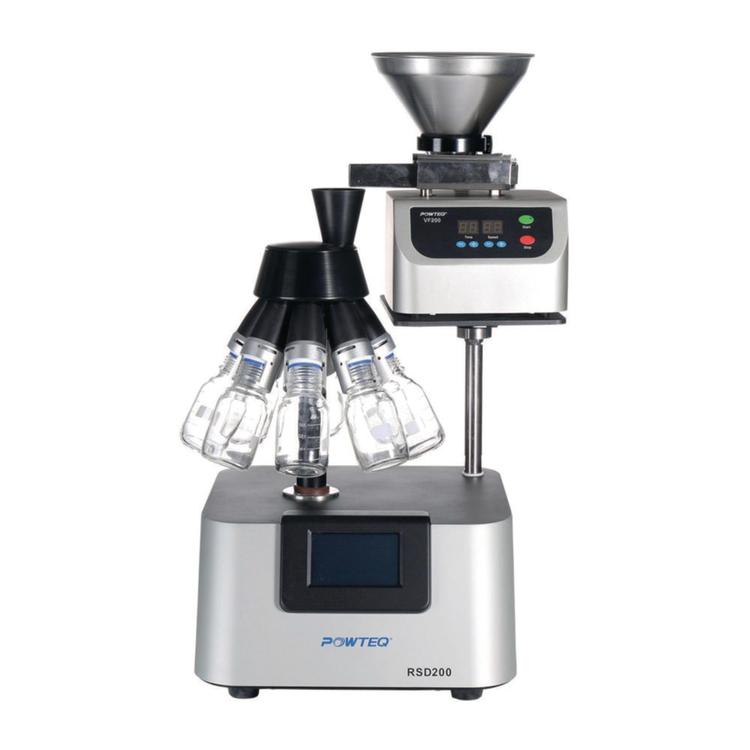Powteq Rotary Sample Divider RSD200 Incl. Host Vibratory Feeder VF200 ...