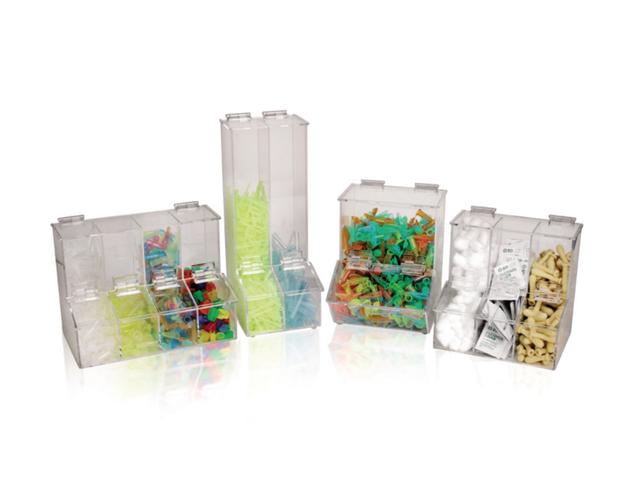 Heathrow Scientific Workstation Dispensing Bin for Pipette Tips, Four ...