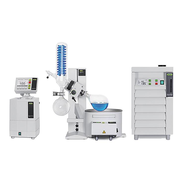 Buchi Rotavapor R-100 with Recirculating Chiller F-105 | LabFriend Taiwan